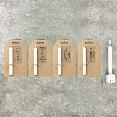 Κάρτα με κερί 13εκ.-Thank you | Synchronia.gr